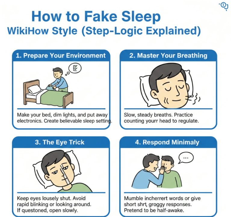 How to Fake Sleep: A Complete, Human-Focused Guide for Acting, Humor ...